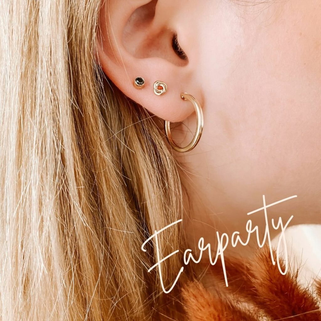 'To the moon'-Earparty | Hanne Detail