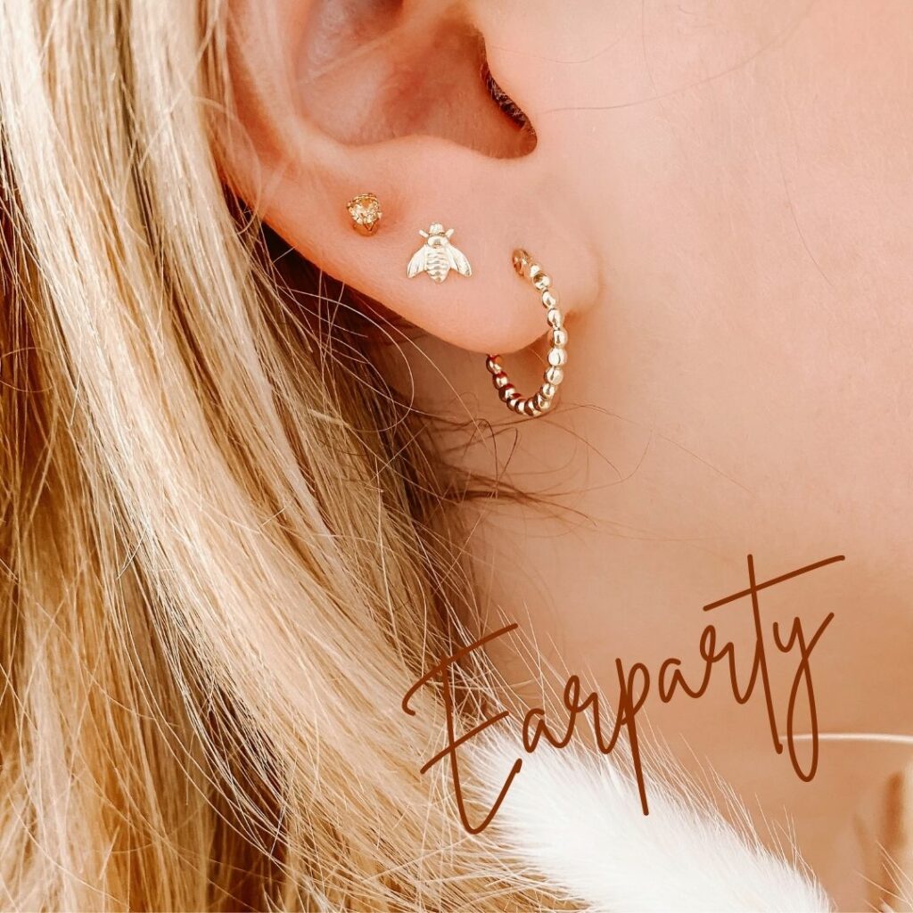 'Honey'-Earparty | Hanne Detail