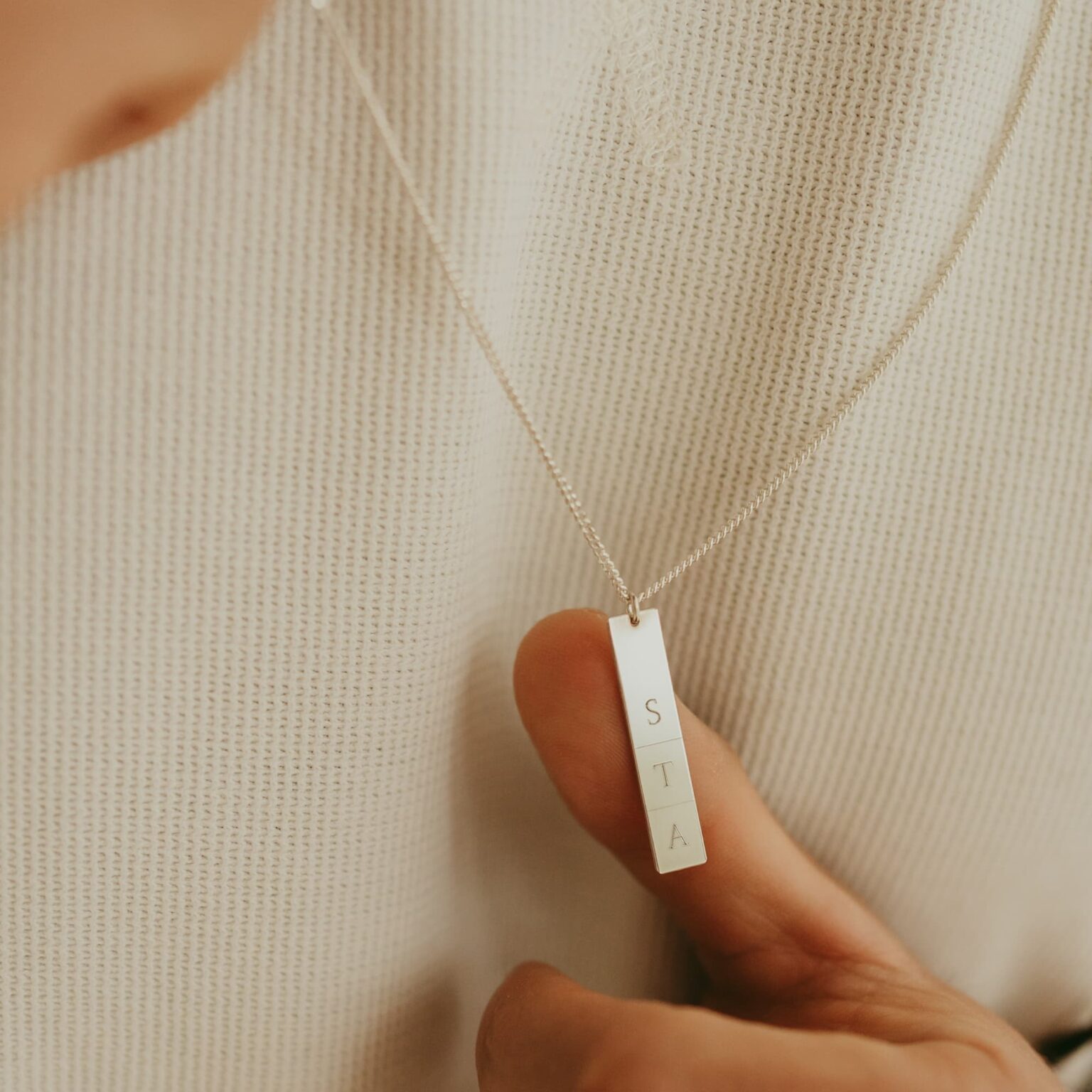 Jouw herinnering vastgelegd in een mannen ketting bar | Hanne Detail